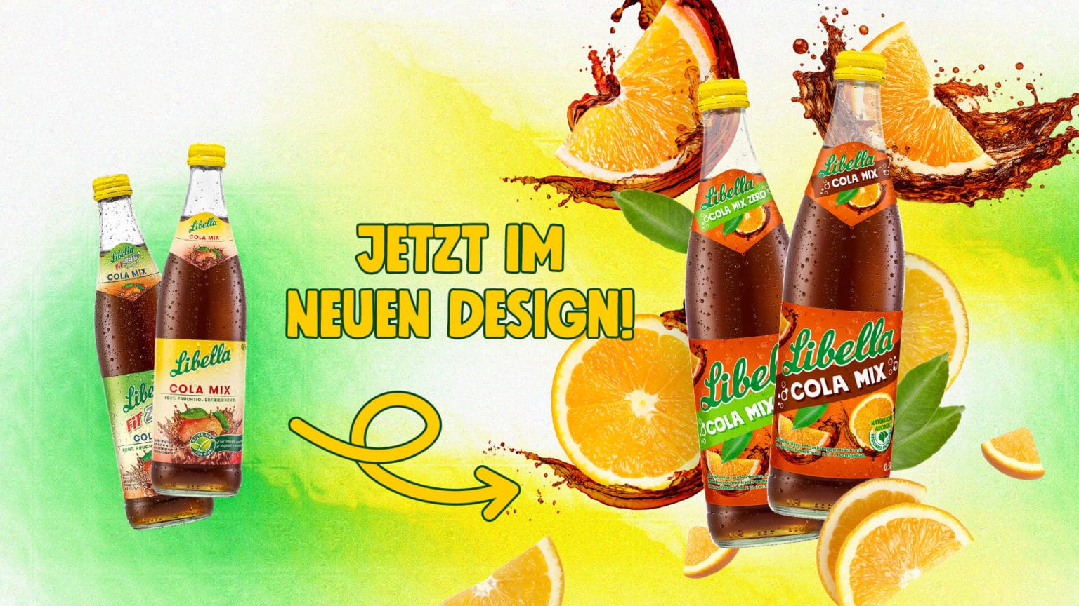 Libella - Die Limonade mit dem fruchtig-frischen Geschmack.